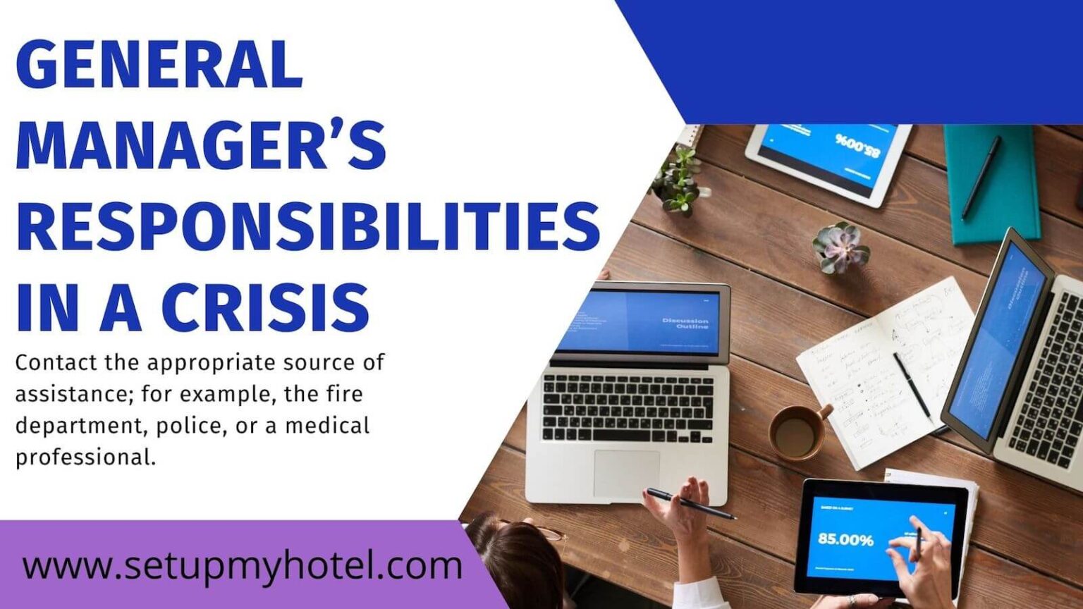 Management - General Manager’s Responsibilities In A Crisis - SetupMyHotel