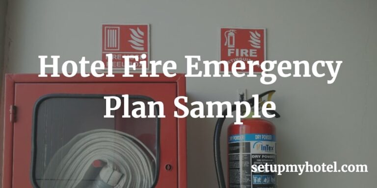 Security - Hotel Fire Emergency Plan Sample - SetupMyHotel