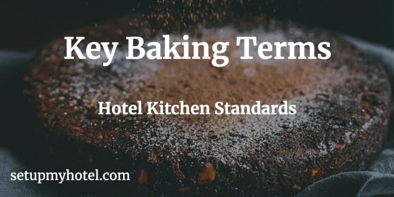 Key Baking Terms / Bakery Jargons Used In Hotel Kitchen | Culinary ...