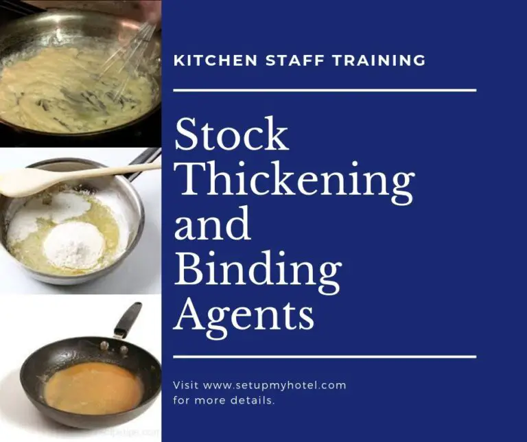 Stock Thickening And Binding Agents Used In Hotel Kitchen - SetupMyHotel
