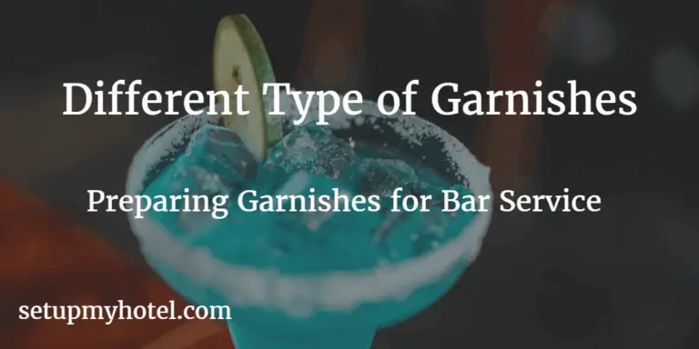 Types Of Garnish And Garnish Preparations For BAR | Bartender ...