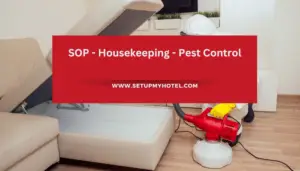 SOP - Housekeeping - Pest Control - SetupMyHotel