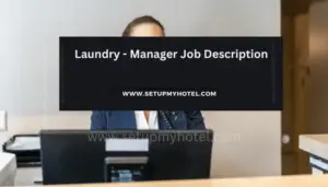 Laundry - Manager Job Description - SetupMyHotel